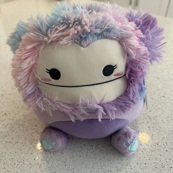 Squishmallows | Toys | Squishmallows 8 Eden The Purple Bigfoot Yeti ...